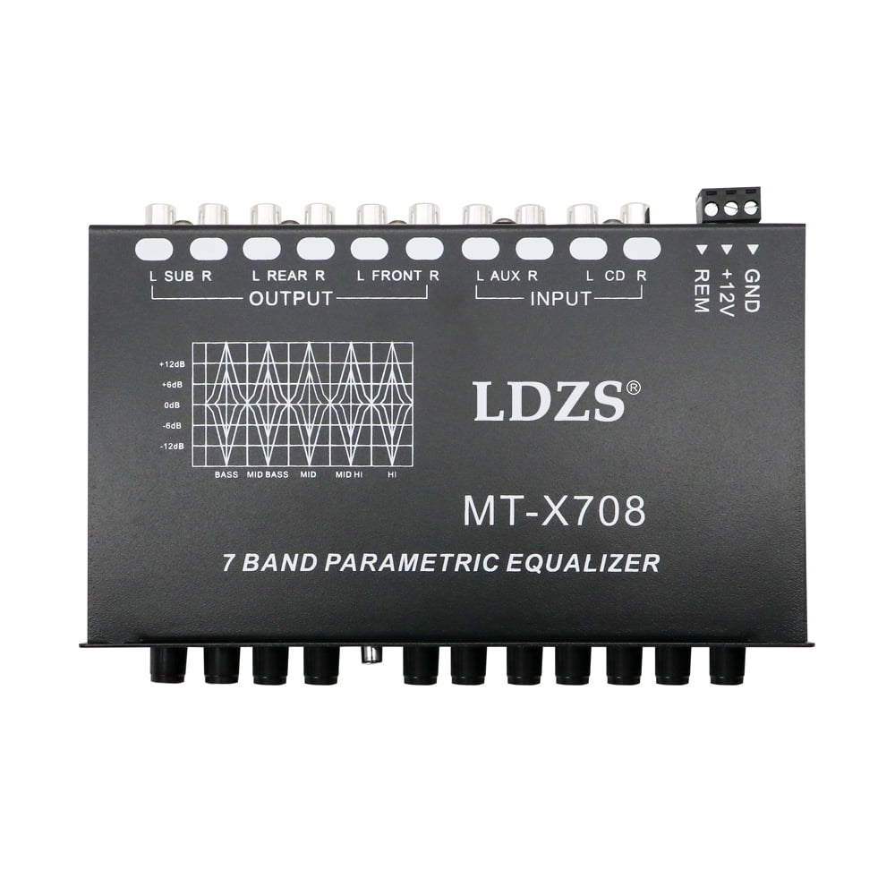 Audio player,Professional 7 Band Eq Amplifier Equalizer 7 Band Car ...