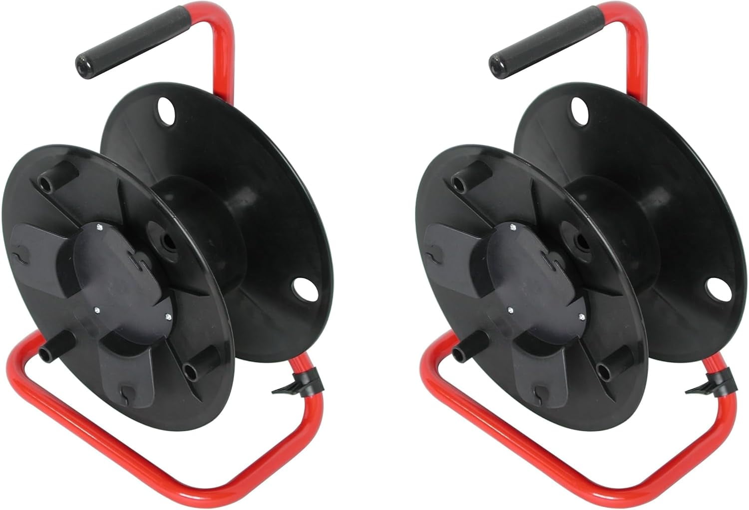 Audio2000'S ADC2716P2 Two-Pack Portable Cable Reels/Cord Reels, Each ...