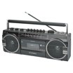 Victrola's Mini Bluetooth Boombox with Cassette Player, Recorder and AM ...