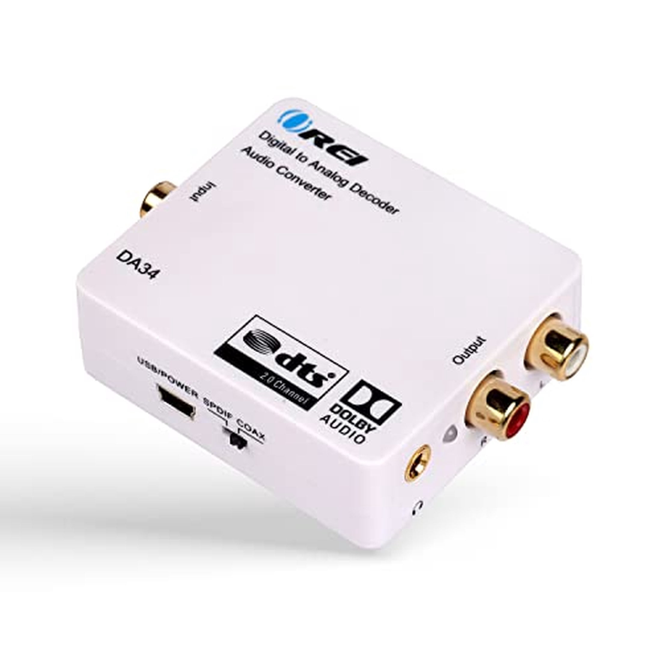 AudioBridge 5.1 Digital to Analog Decoder for RCA and Headphone Output ...
