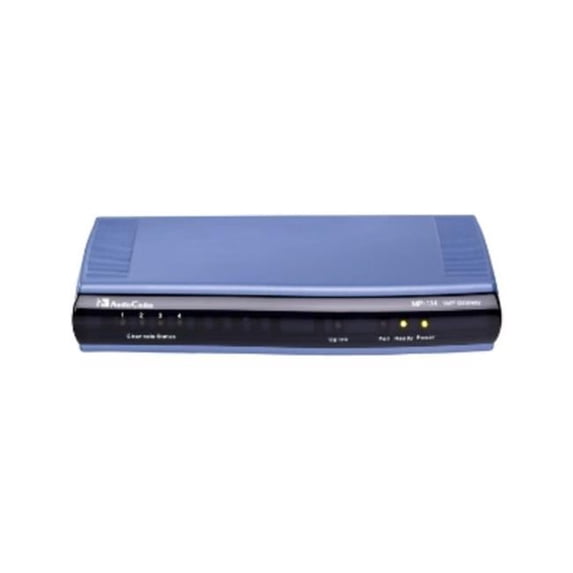 AudioCodes MP114-4O-SIP-CER MediaPack 114 Analog VoIP Gateway with 4 ...