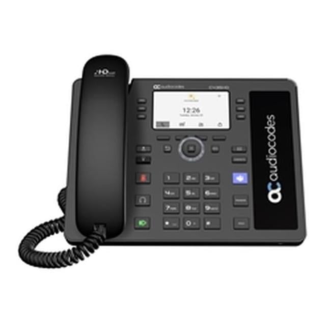 AudioCodes TEAMS-C435HD-R Teams PoE Gbe IP Phone - Black - Walmart.com
