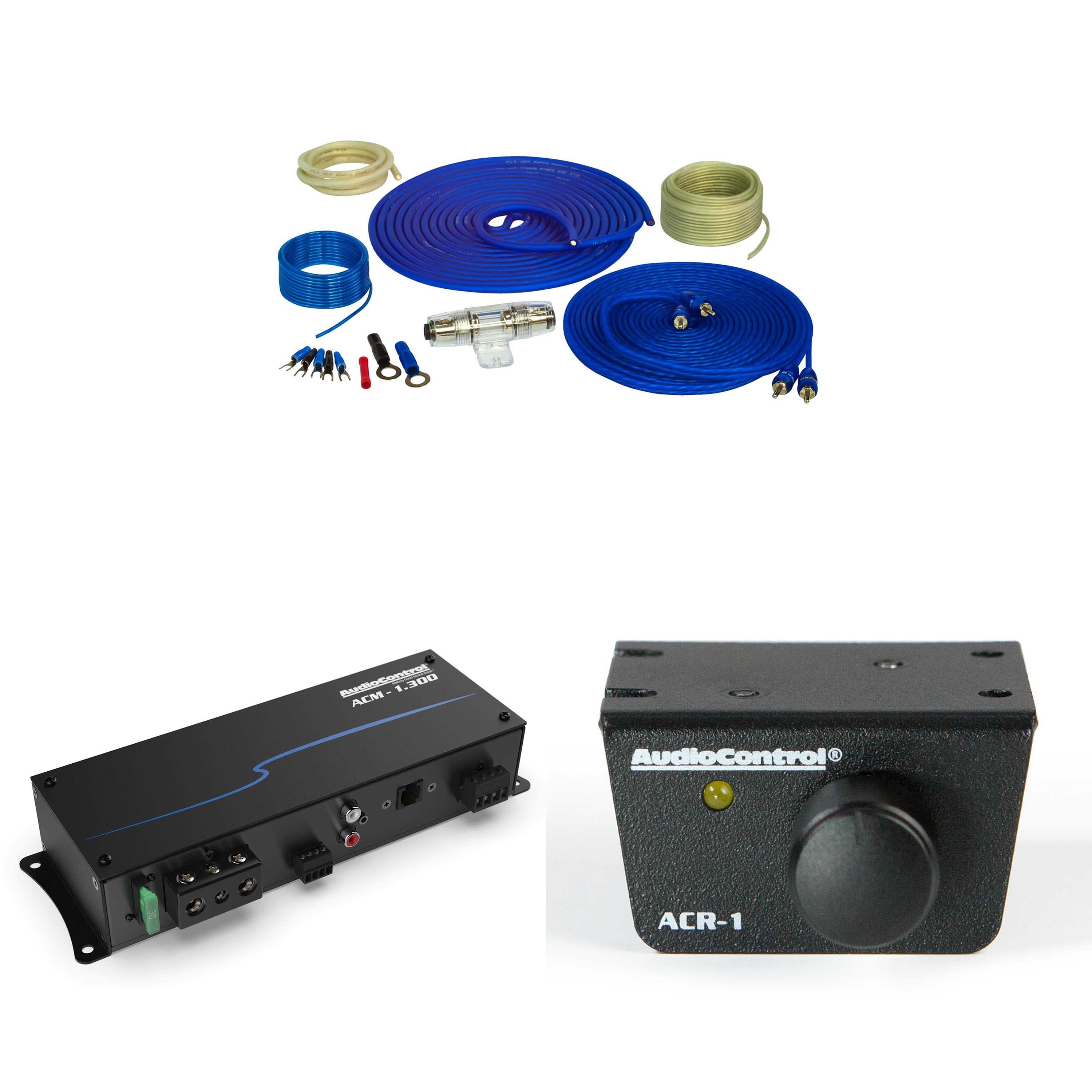 AudioControl ACM-1.300 ACM Series compact mono subwoofer amplifier ...