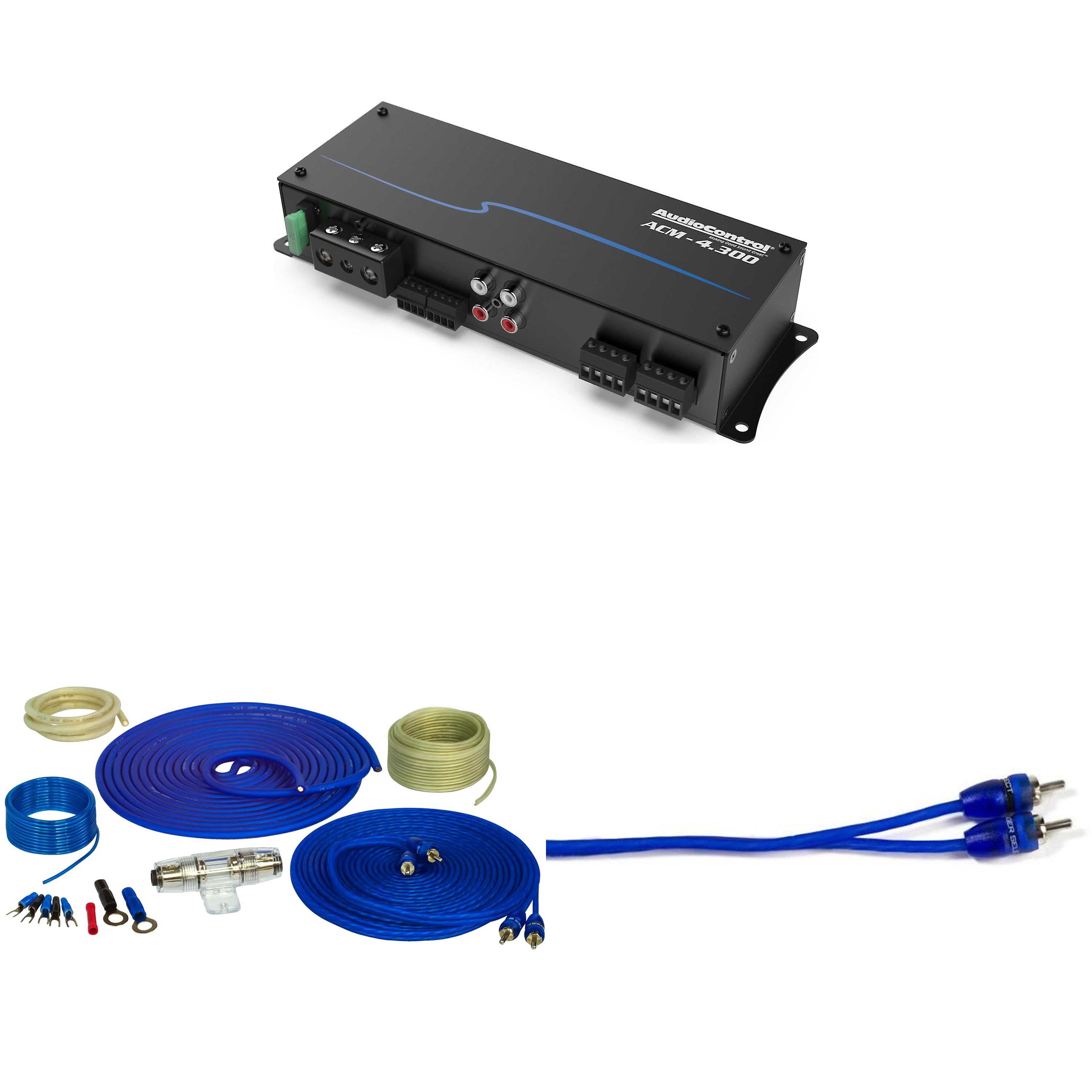 AudioControl ACM-4.300 ACM Series compact 4-channel car amplifier — 50 ...