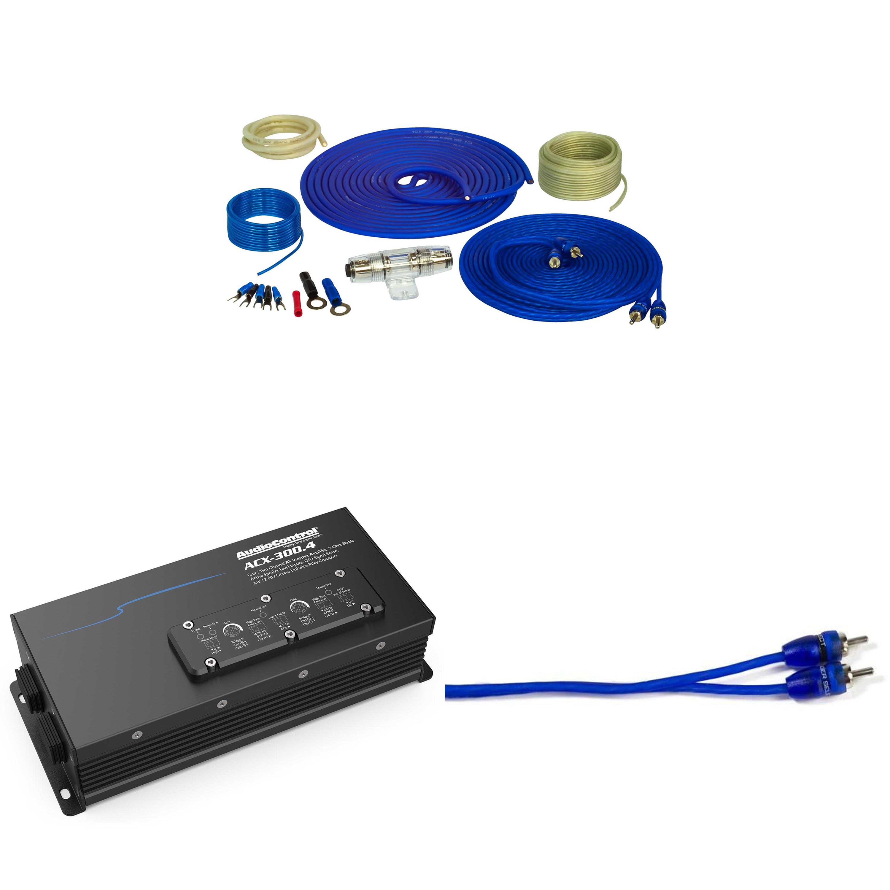 AudioControl ACX-300.4 4-channel Powersports/Marine Amplifier — 50 ...