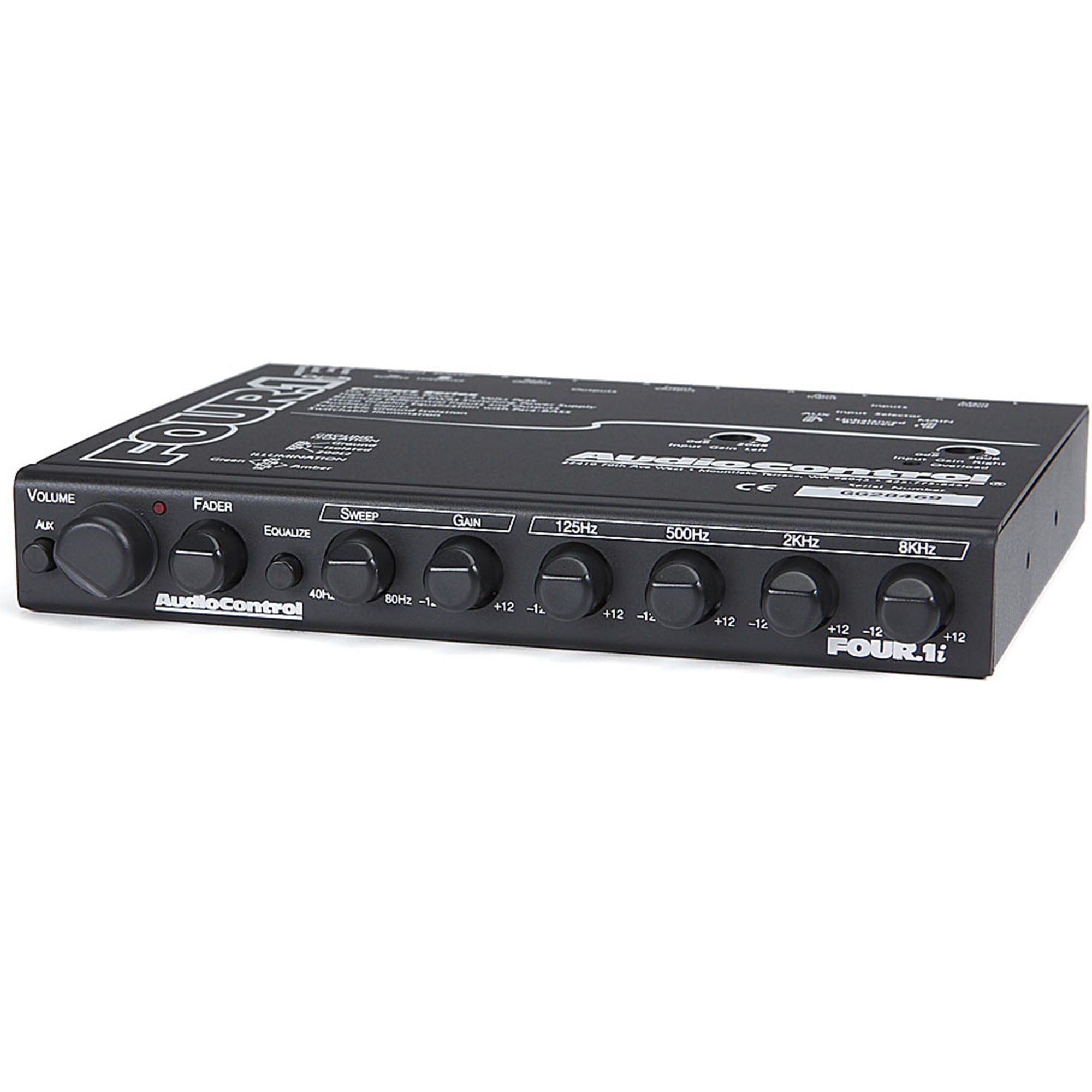 AudioControl FOUR.1i In-Dash Equalizer with Aux Inputs - Walmart.com