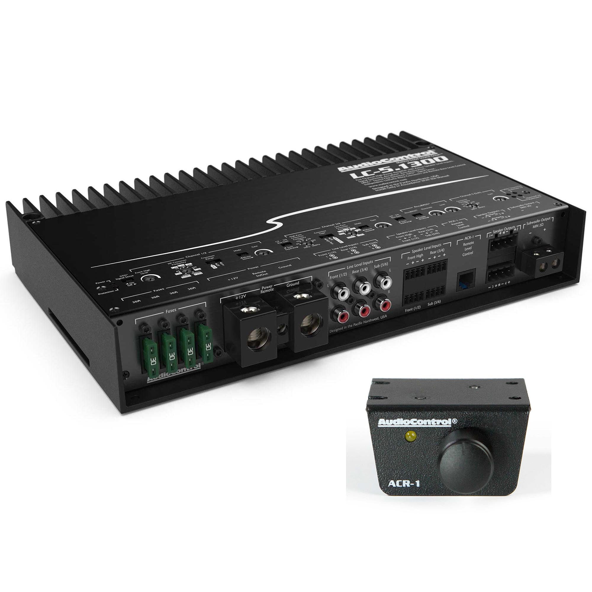 AudioControl LC-5.1300 High-power Multi-channel Amplifier With Accubass ...