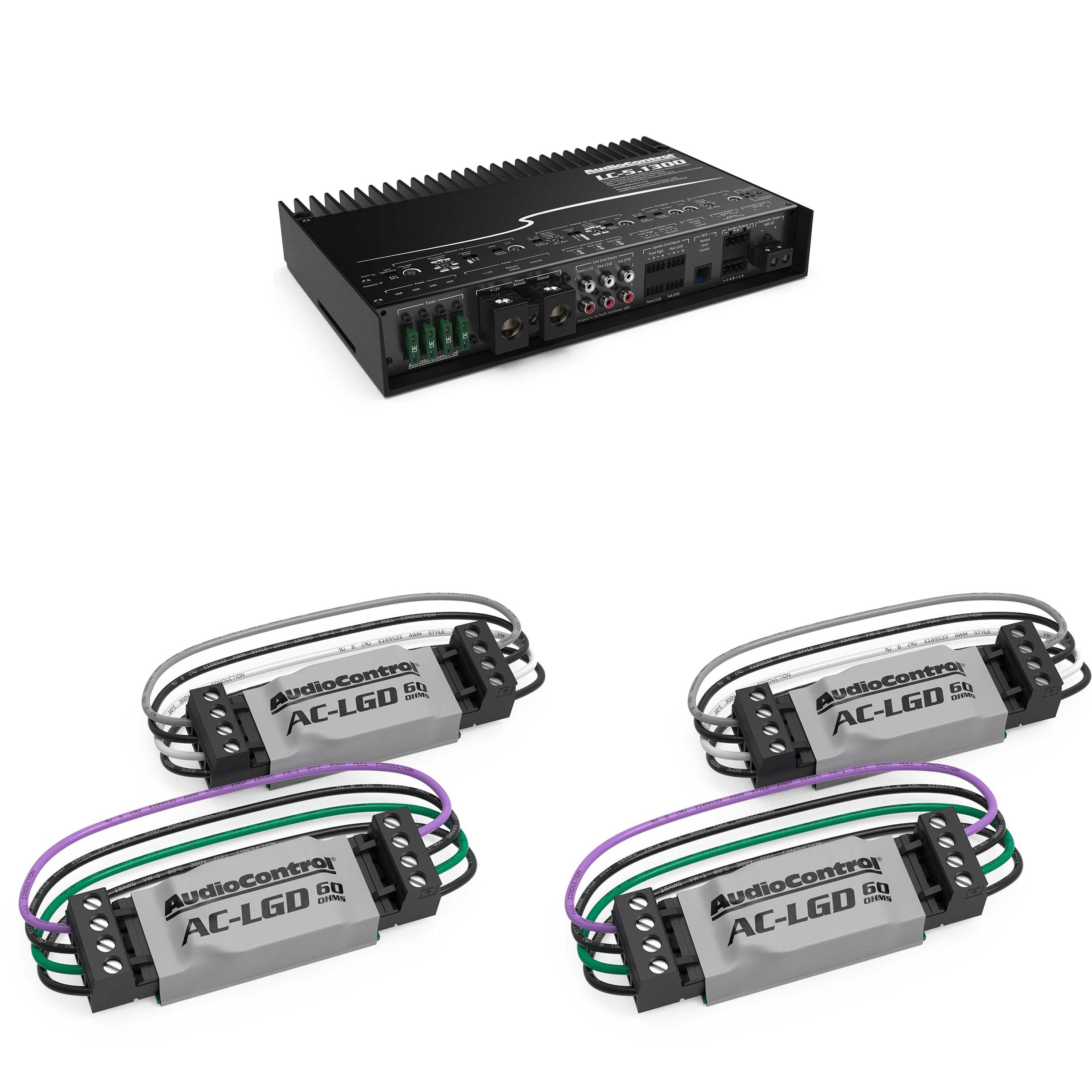 AudioControl LC-5.1300 High-power Multi-channel Amplifier With Accubass ...