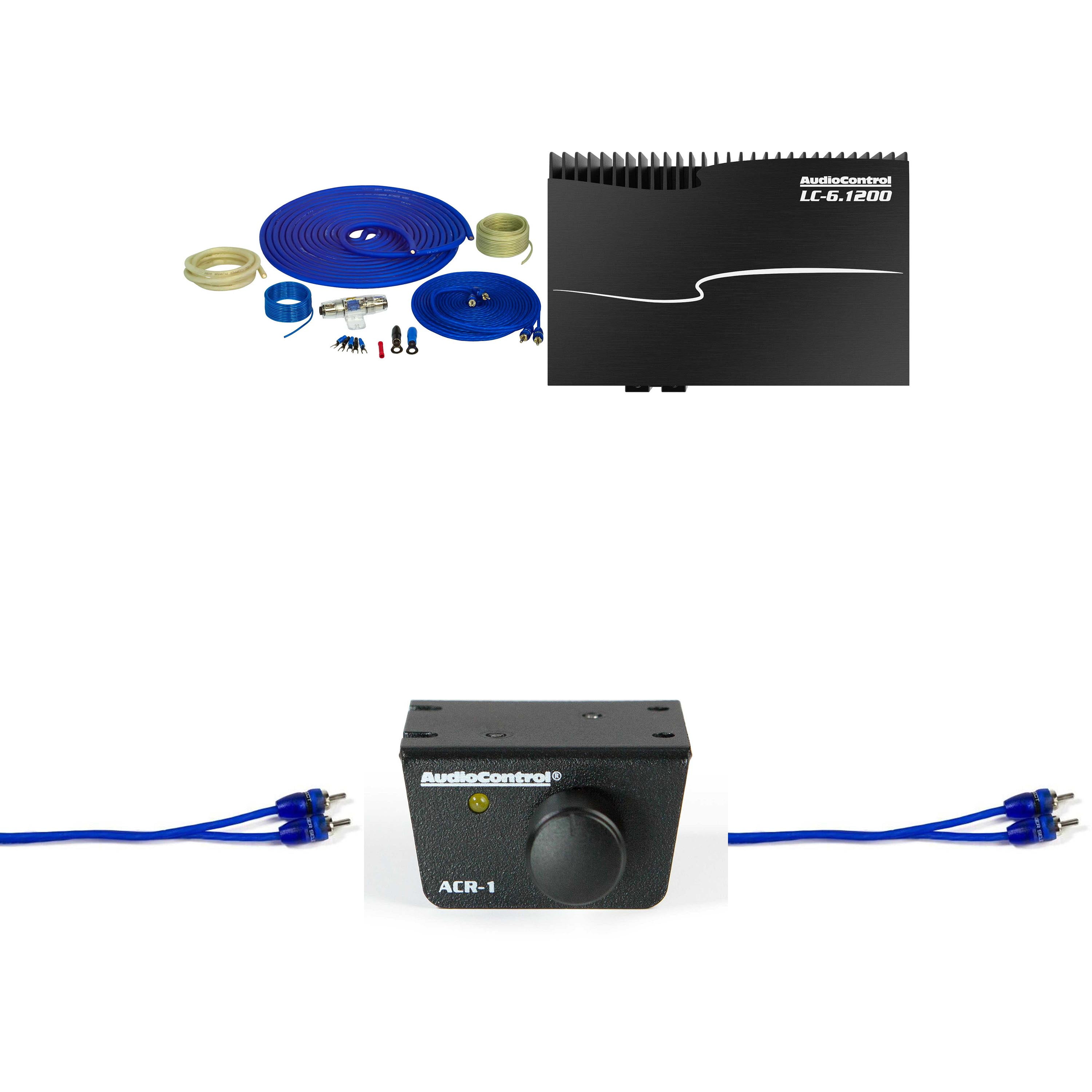 AudioControl LC-6.1200 High-Power Mutli-Channel Amplifier with Accubass ...