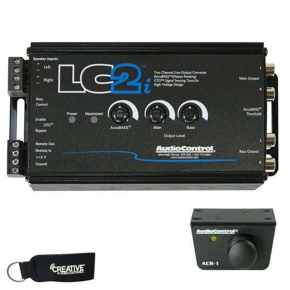 AudioControl LC2i 2 Channel Line Out Converter with Accubass and ...