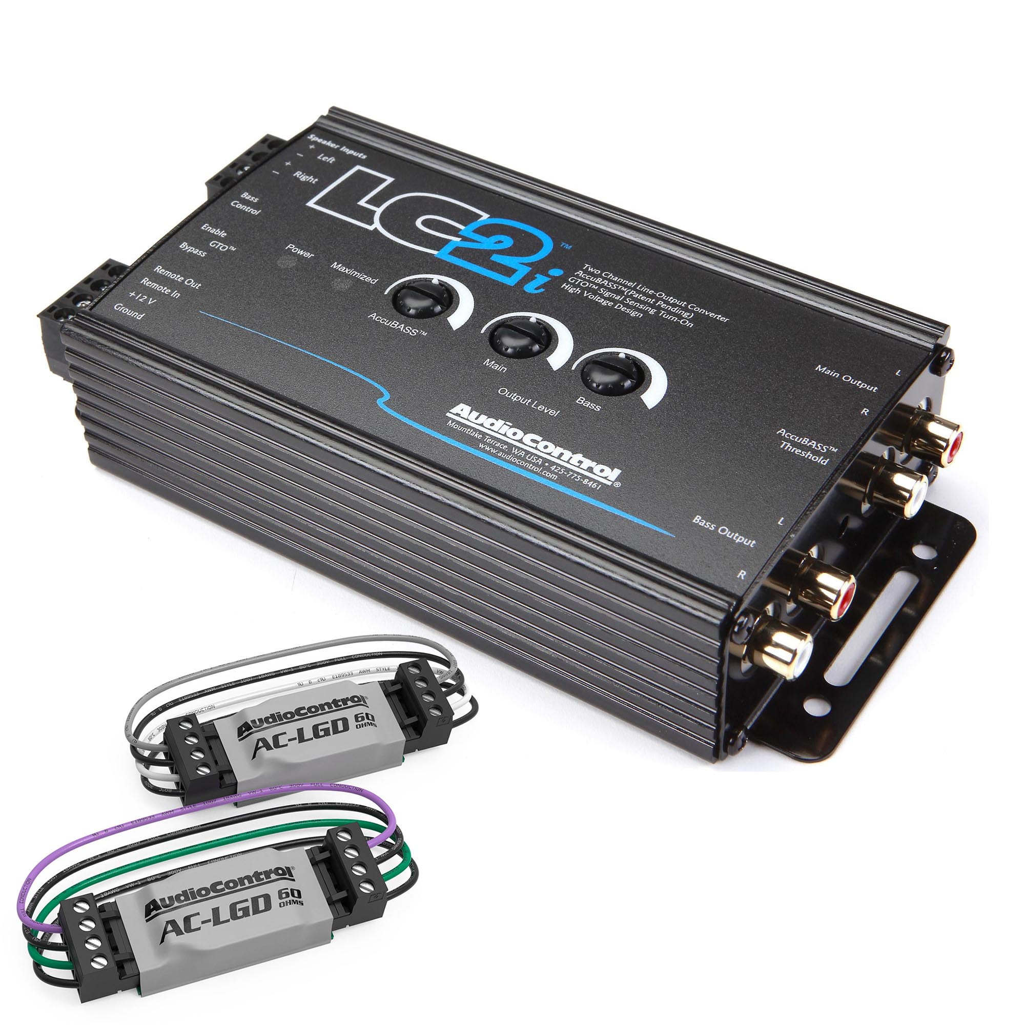 AudioControl LC2i 2 Channel Line Out Converter with Accubass and ...