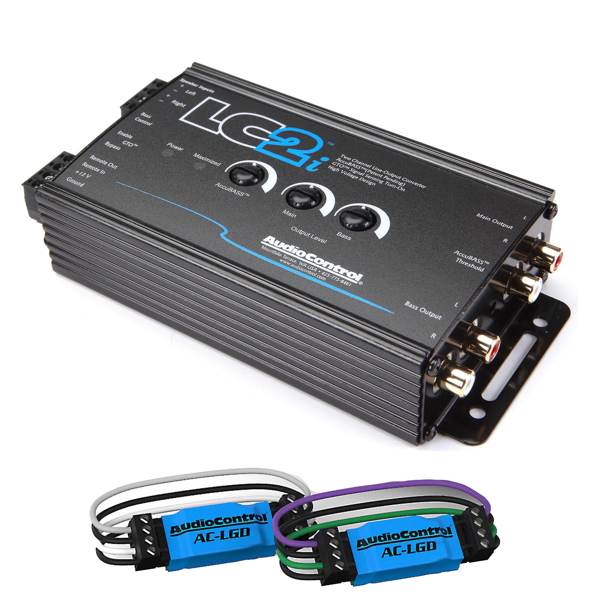AudioControl LC2i 2 Channel Line Out Converter with Accubass and ...