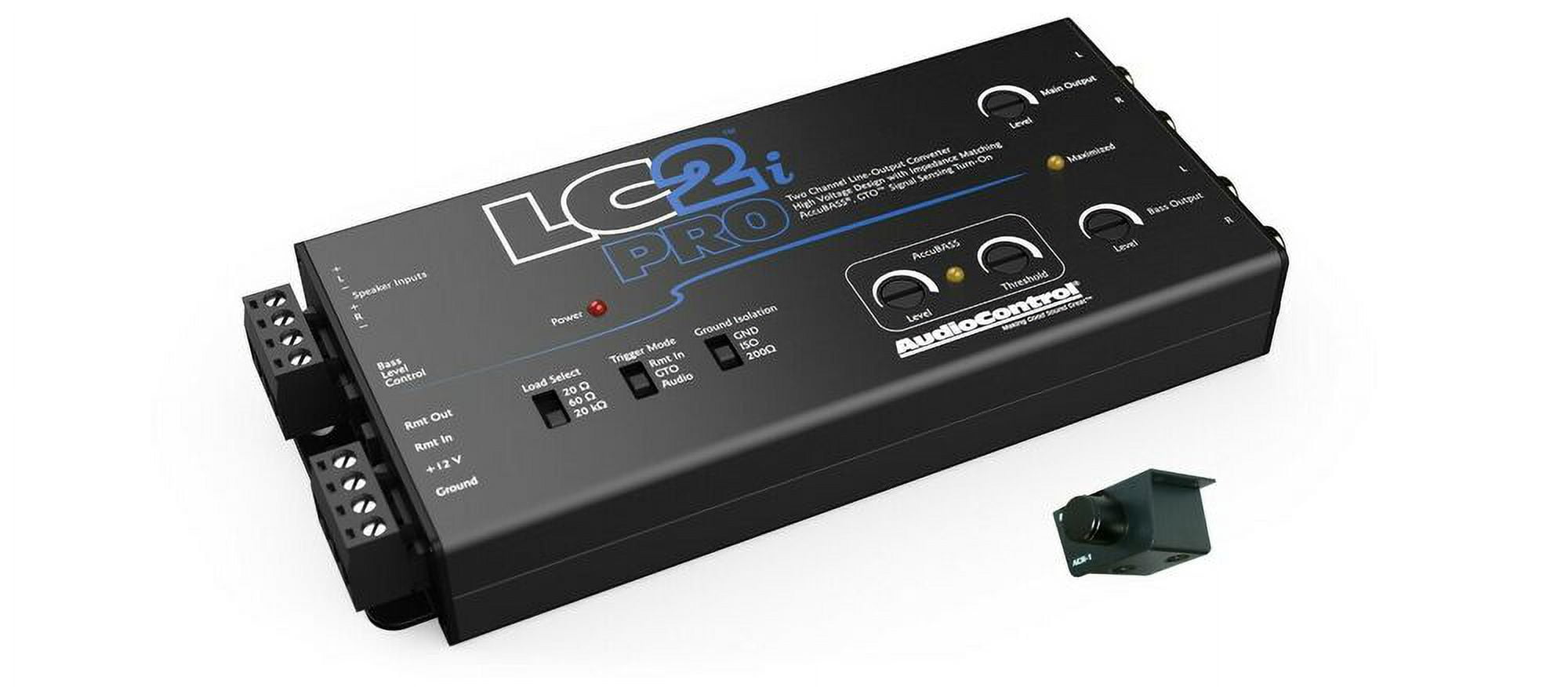 AudioControl LC2i PRO 2-channel line output converter with AccuBASS ...