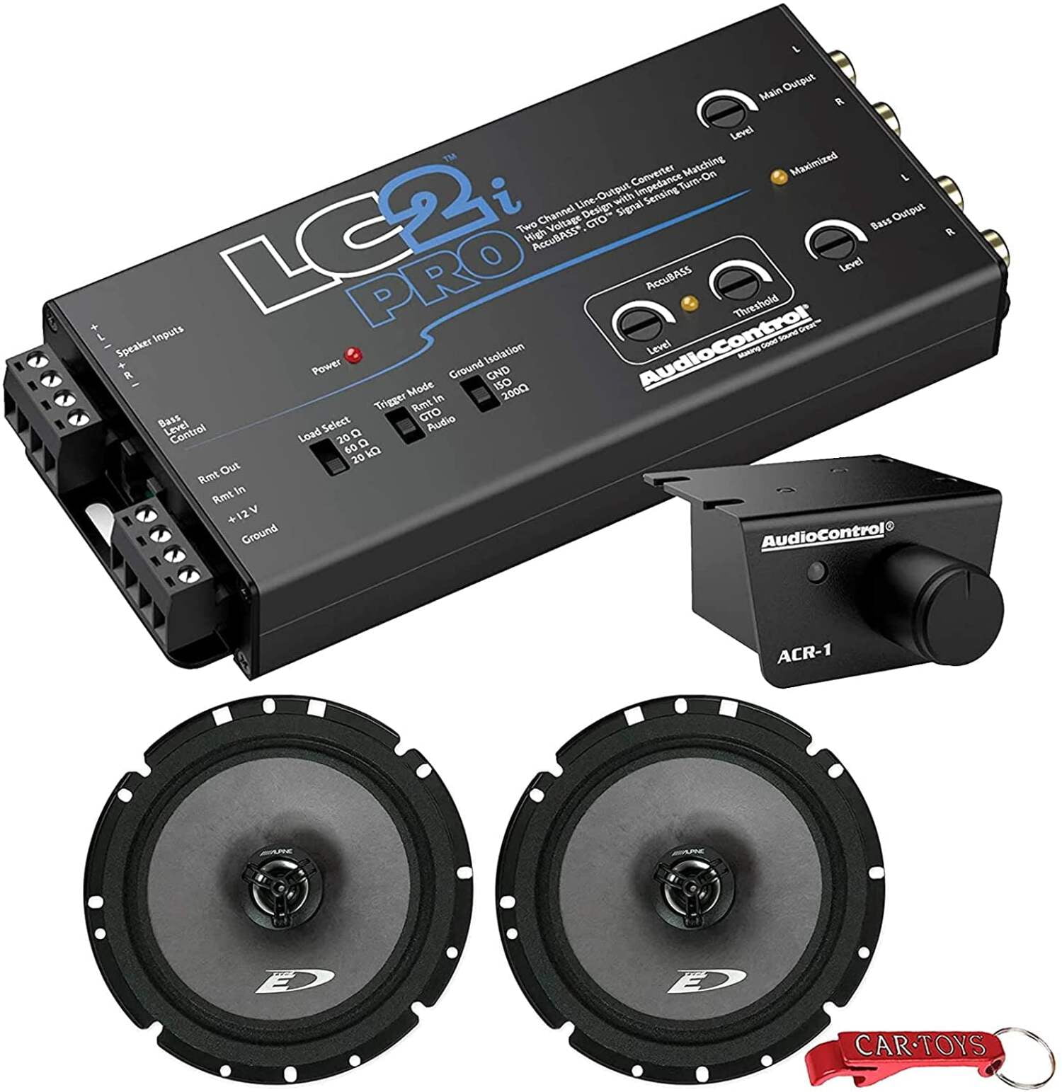 Audio Control LC2i PRO 2-Channel Line Output Converter with Amplifier ...