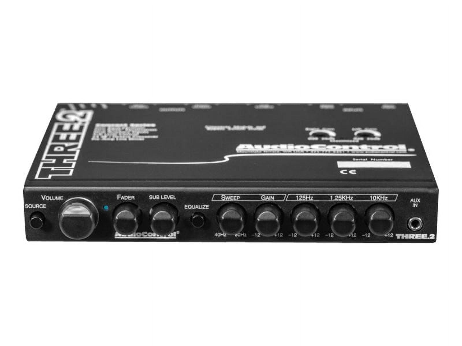 AudioControl THREE.2 - Car - equalizer / crossover - in-dash - Half-DIN ...