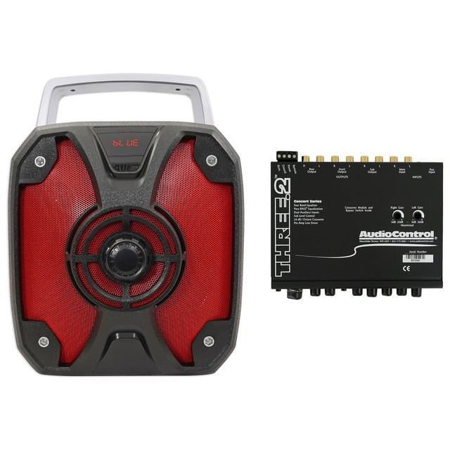 AudioControl THREE.2 EQ In-Dash EQ Car Audio Equalizer + Bluetooth ...