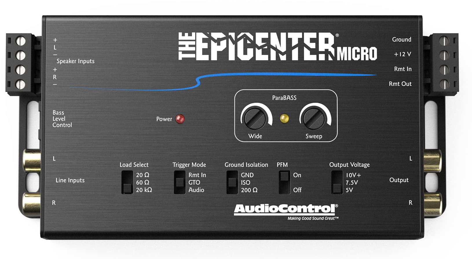 AudioControl The EPICENTER Micro Bass Restoration Processor & Line ...