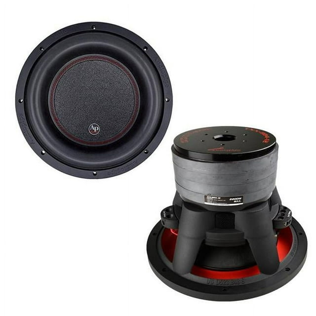 AudioPipe TXX-BDC4-15 High-Performance 2800 Watt 4 Ohm DVC Subwoofer ...