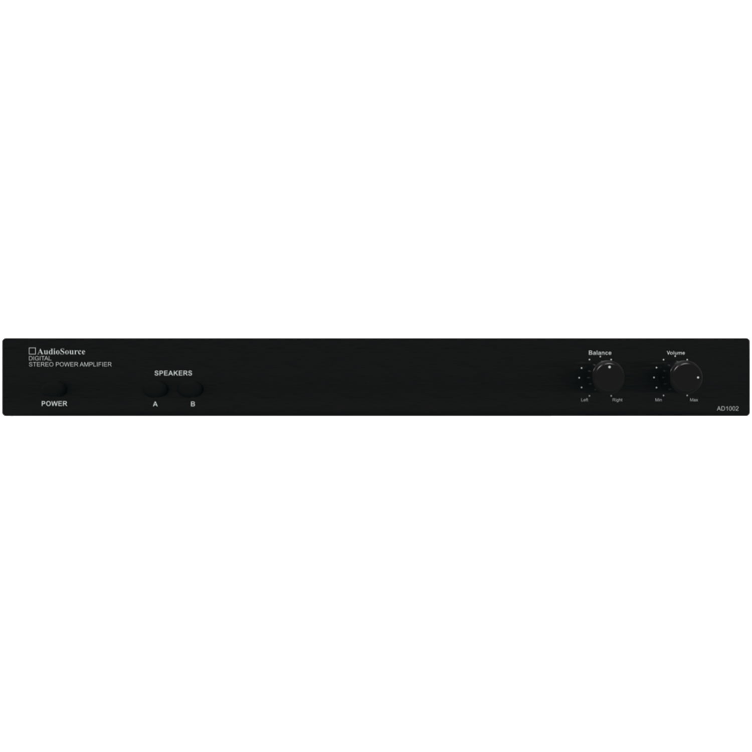 Audiosource AD1002 2-Channel Digital Power Amp (50 Watts Per Channel ...