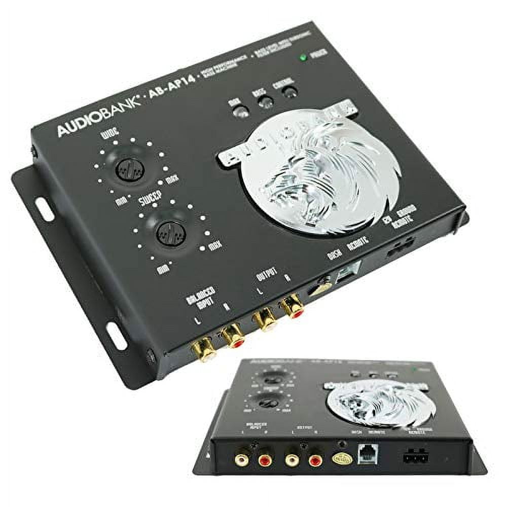 Audiobank 1/2 Din Car Audio Digital High Performance Bass Control ...