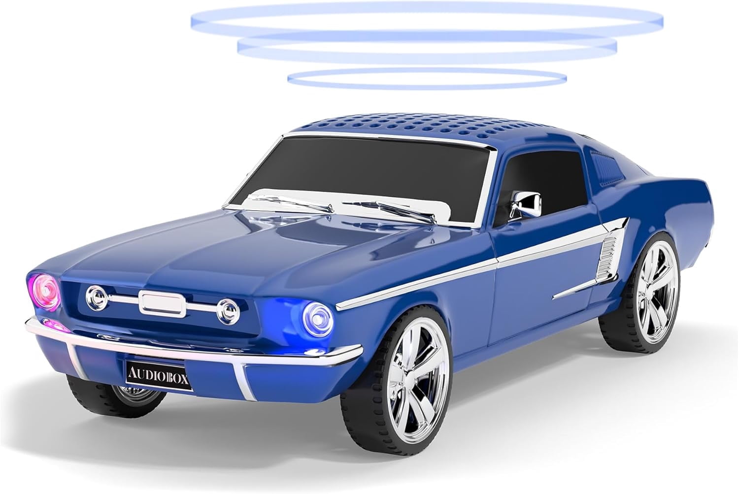 Audiobox 1965 Classic Muscle Car Replica Bluetooth Speaker with LED ...