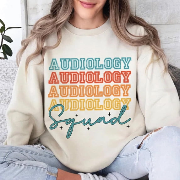 Audiology Squad Doctor Of Audiology Sweatshirt - Walmart.com