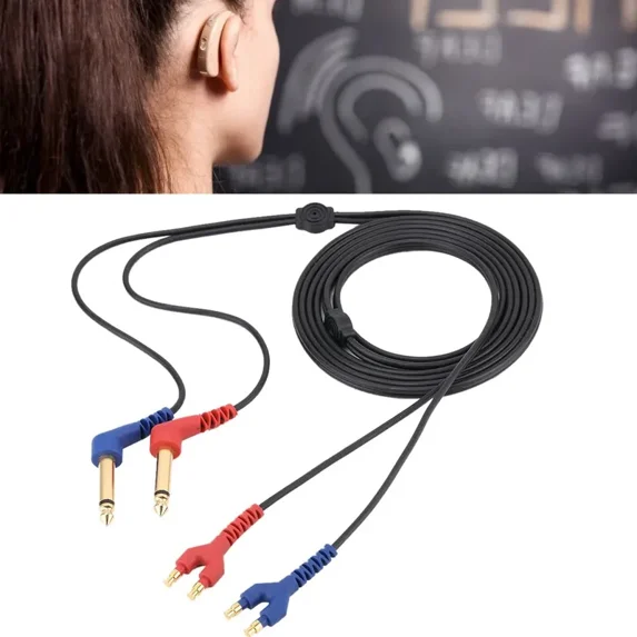 Audiometer Headset Cable Wire for Headphone Air Conduction Audiometer ...