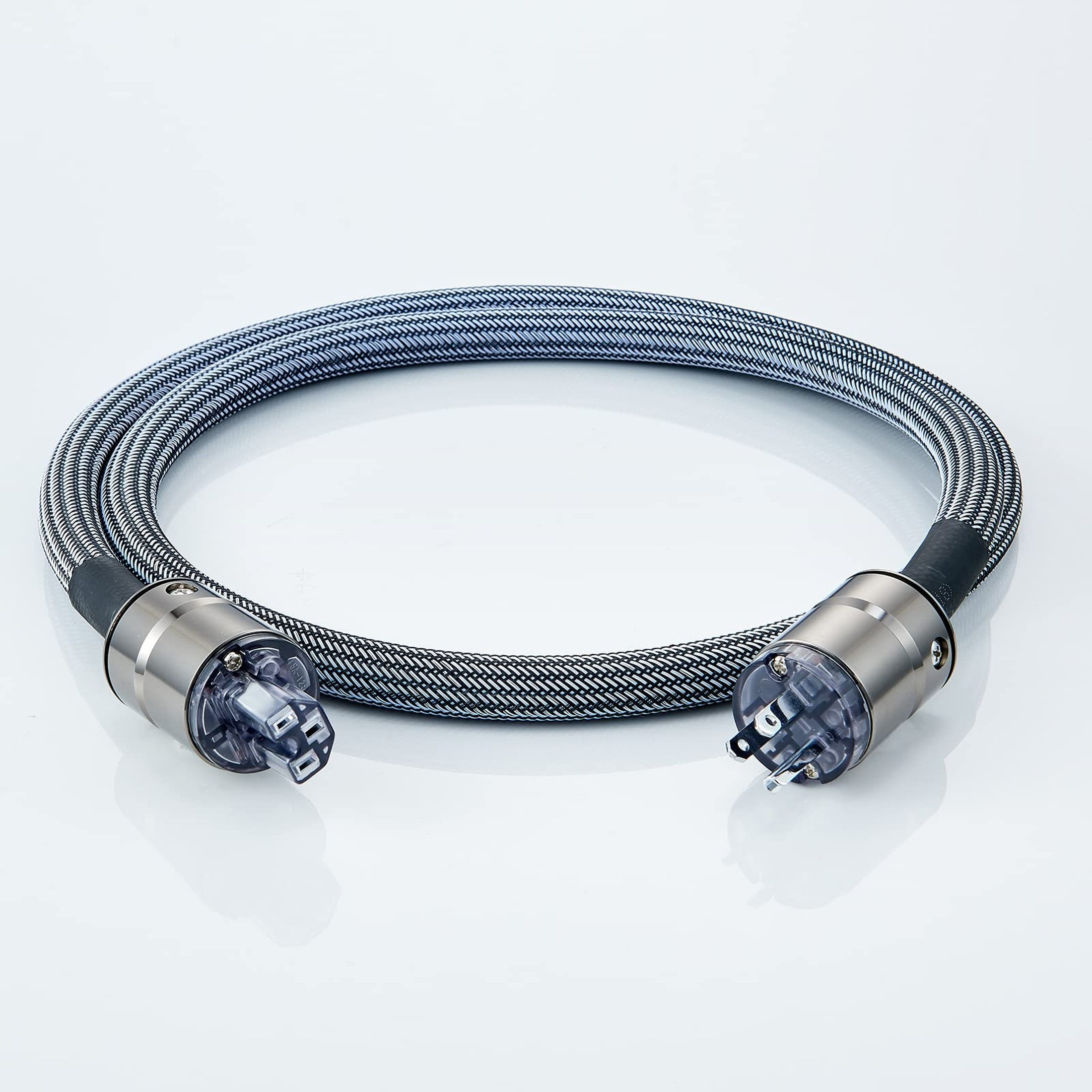 Audiophile 12AWG Braided HiFi Power Cable for Turntables and Amplifiers ...