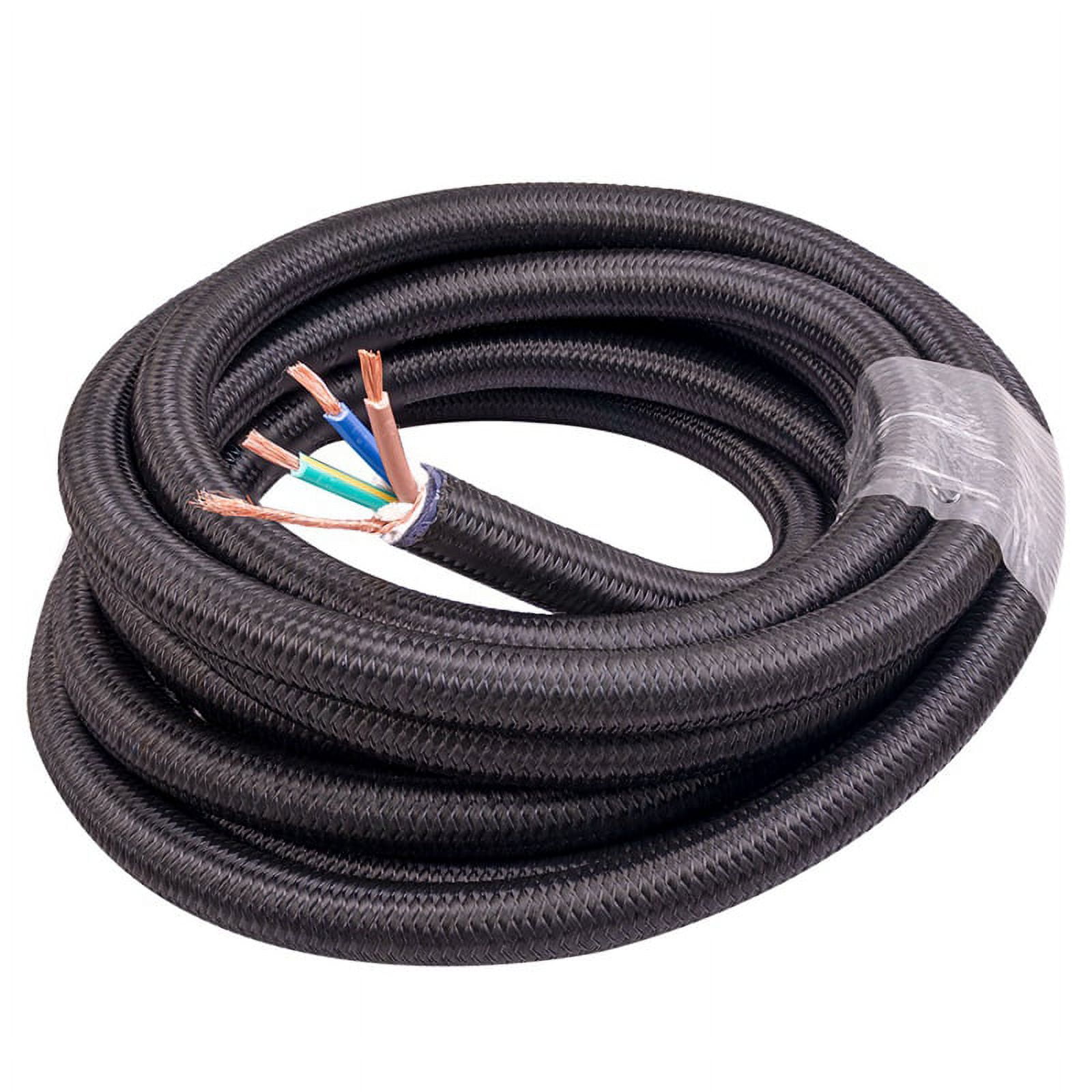 Audiophile 17mm HiFi OCC Power Cable CD/IEC Player Amplifier AC Power ...