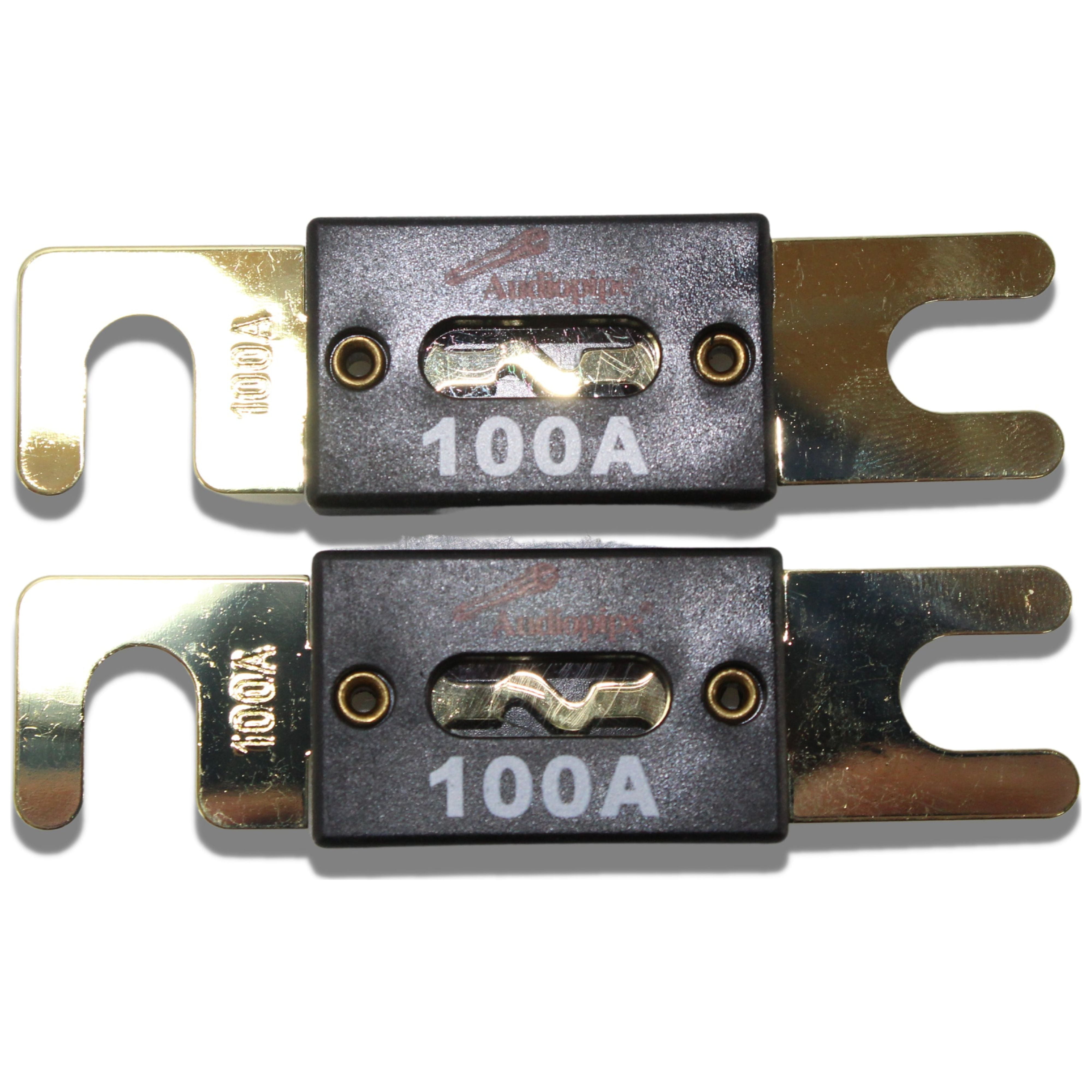 Audiopipe 100 Amp 32V Gold Plated ANL Car Audio Fuses AP-ANL-100A ...