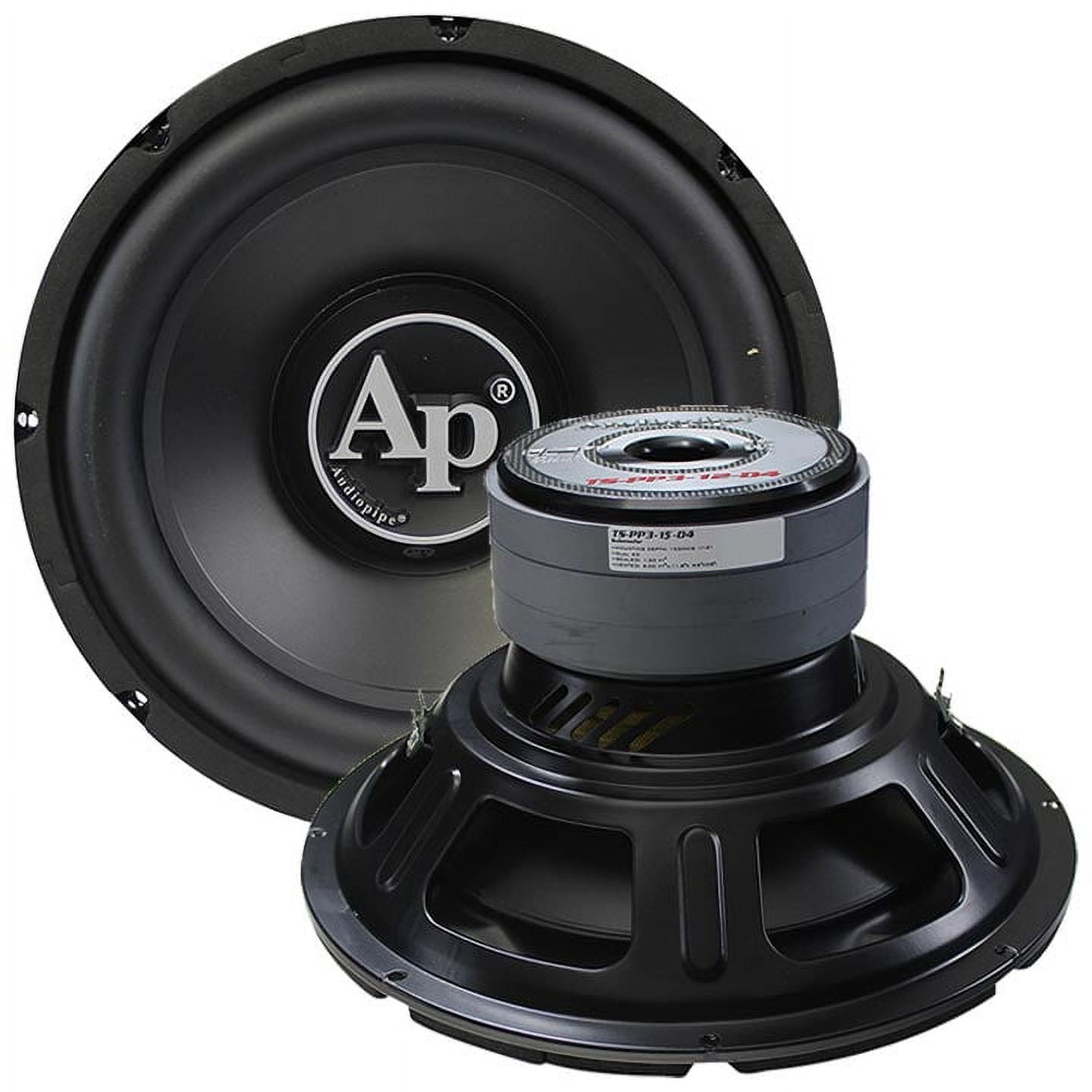 Audiopipe 15" Woofer 700W RMS/1800W Max Dual 4 Ohm Voice Coils ...