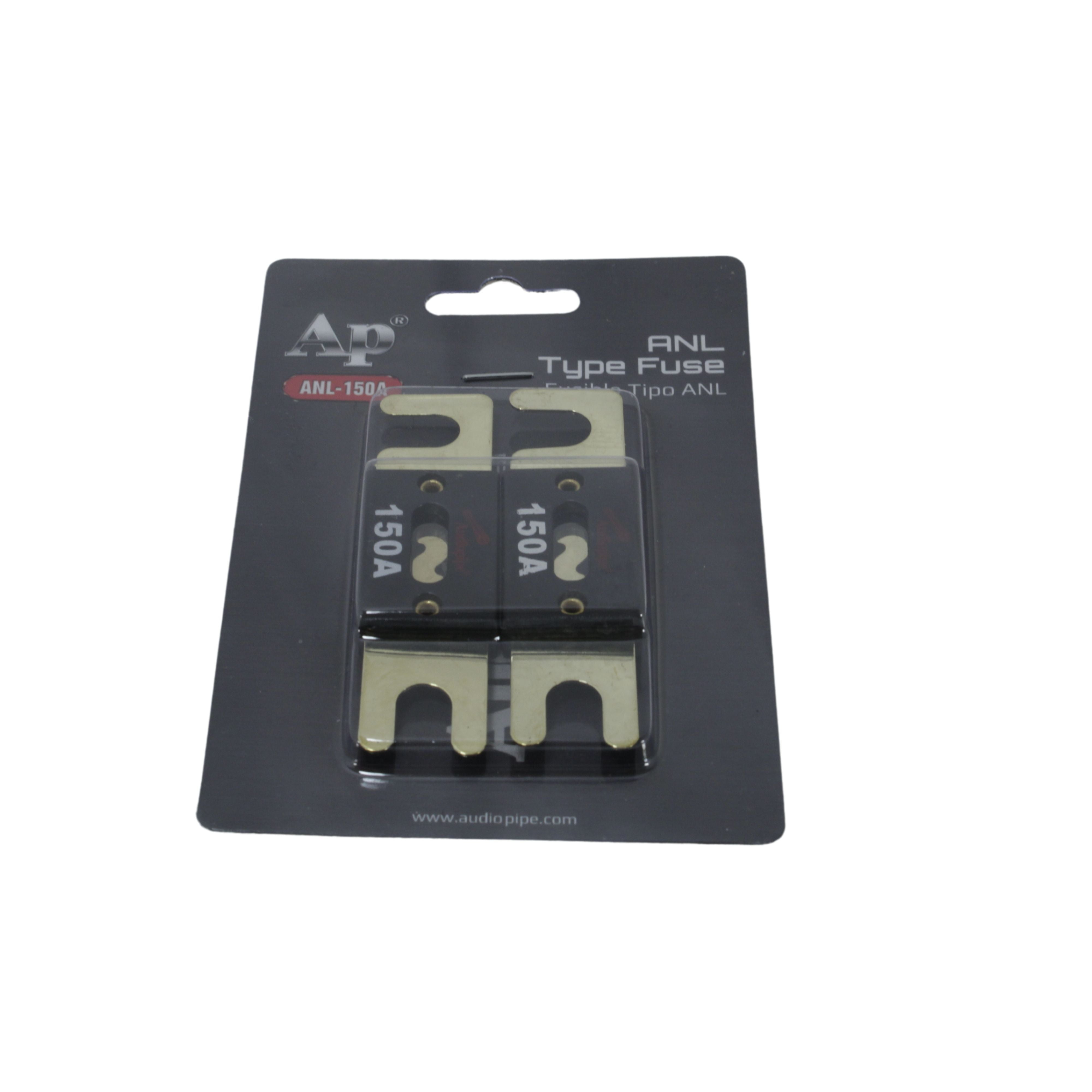 Audiopipe 150 Amp 32V Gold Plated ANL Car Audio Fuse Pair / AP-ANL-150A ...