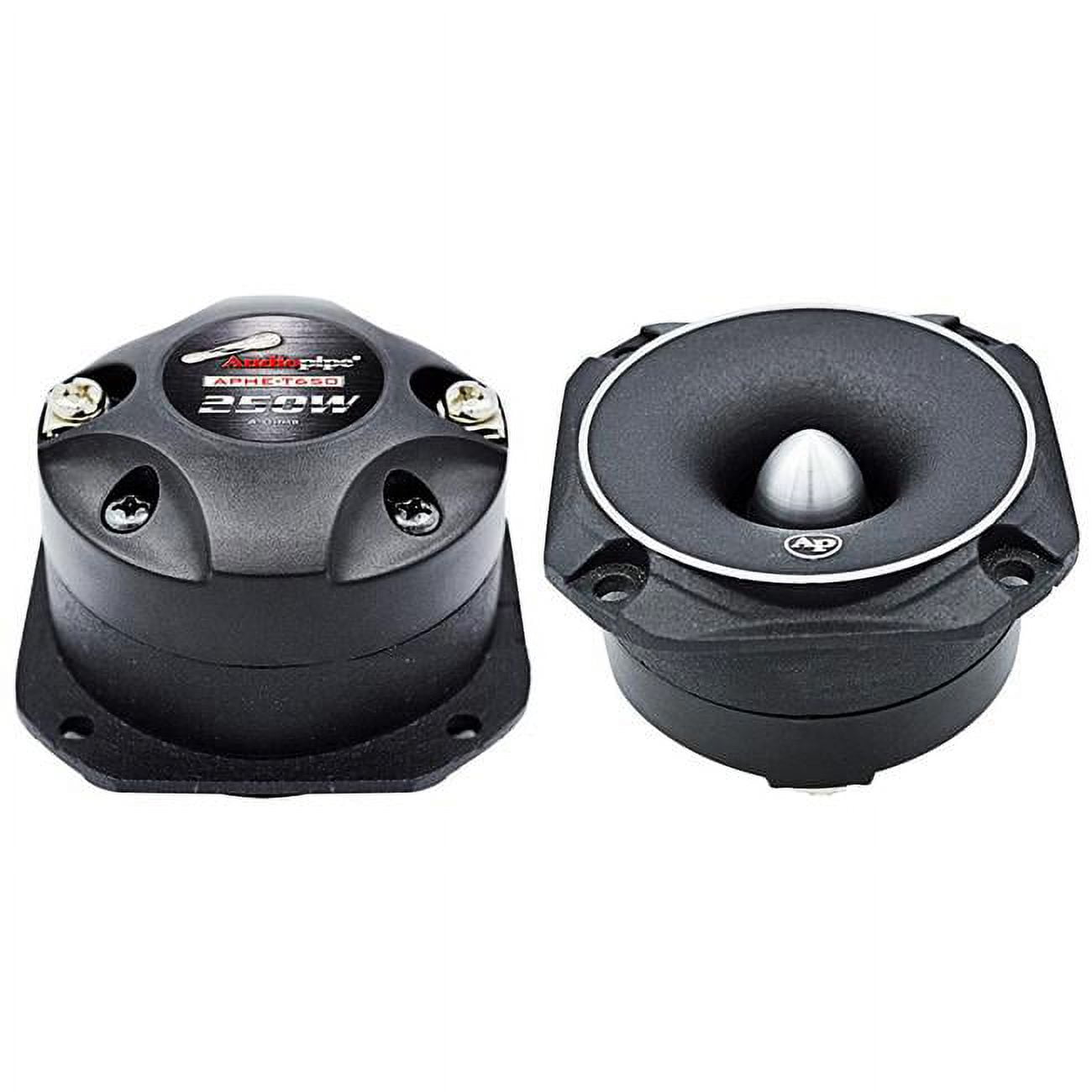 Audiopipe 250W Max Super High Frequency Titanium Tweeter - Pack of 2 ...