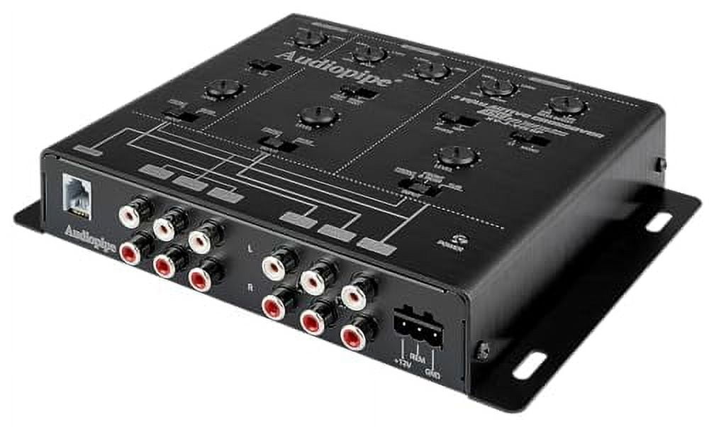 Audiopipe 3-Way Active Crossover with Bandpass Filter (XV-3-V15BP ...
