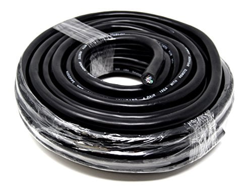 Audiopipe 40' Feet Speed Wire 9 Conductor 18 Gauge Car Audio Speaker ...