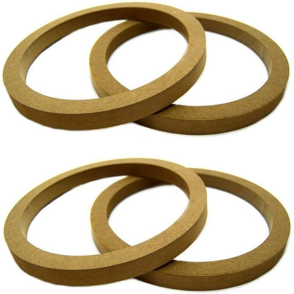 Audiopipe 8" Speaker Mounting Spacer Rings for Fiberglass RING-8R Car ...