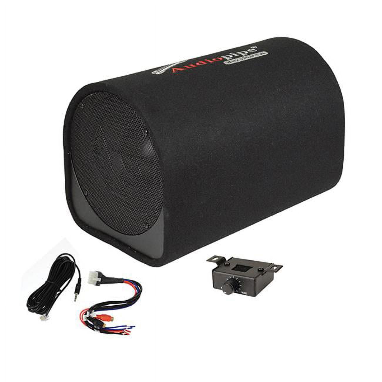 Audiopipe APDX-10A 500 Watts 10 Inch Ported Vented Enclosure Powered ...