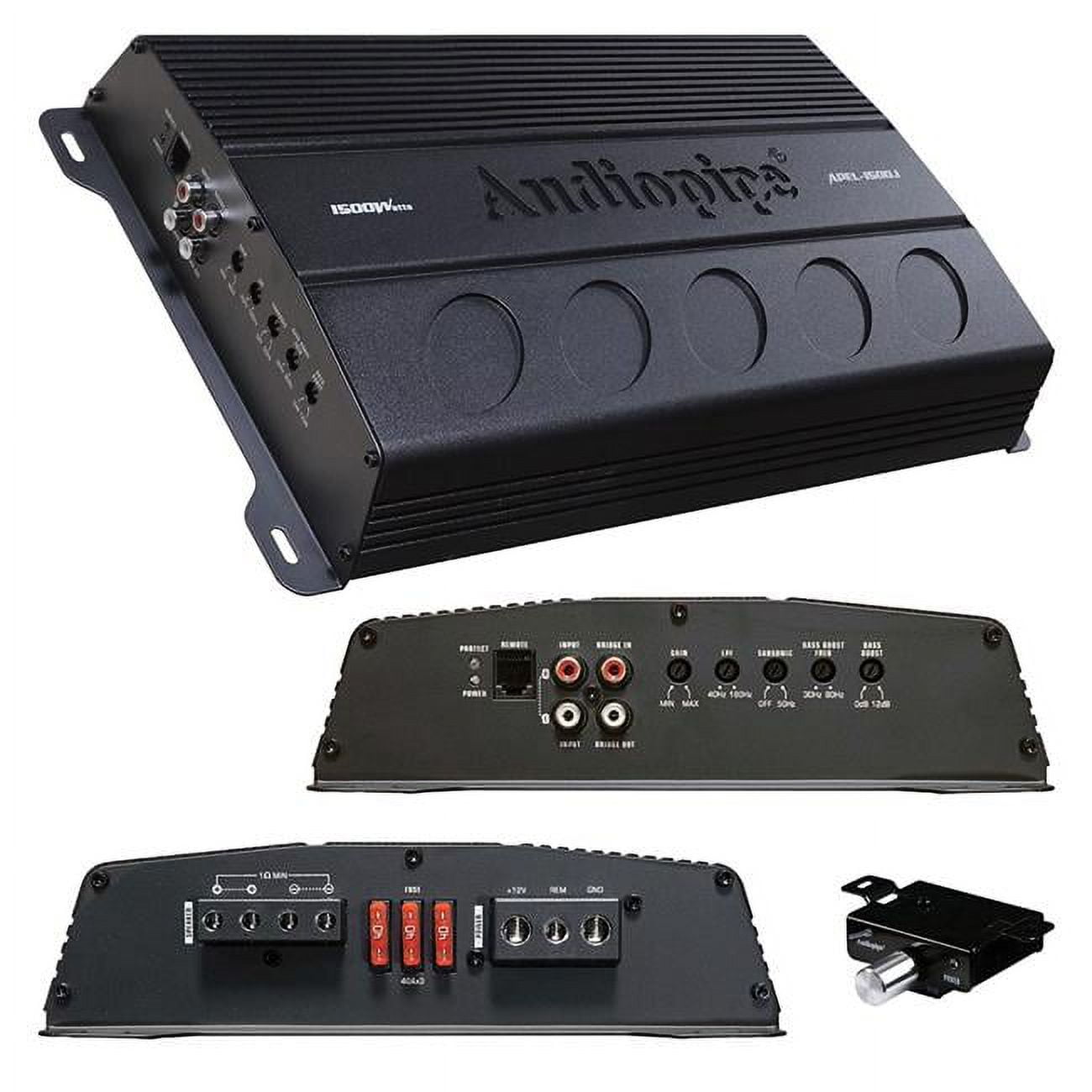Audiopipe Mono Block Amplifier - AUDI O PIPE AMP, 1500W - Walmart.com