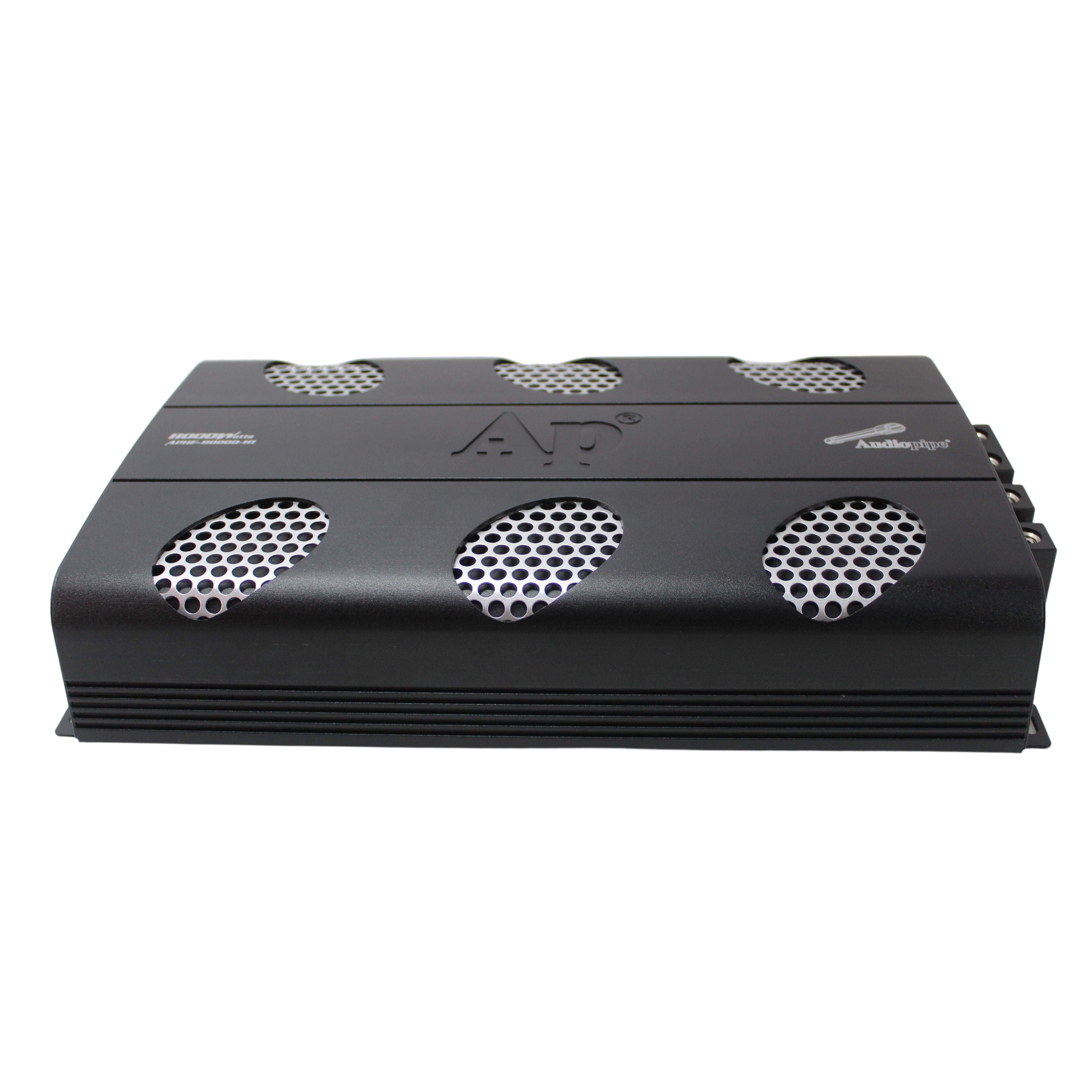 Audiopipe APHF-8000D-H1 8000 Watt RMS 1 Ohm Monoblock Class D Amplifier ...