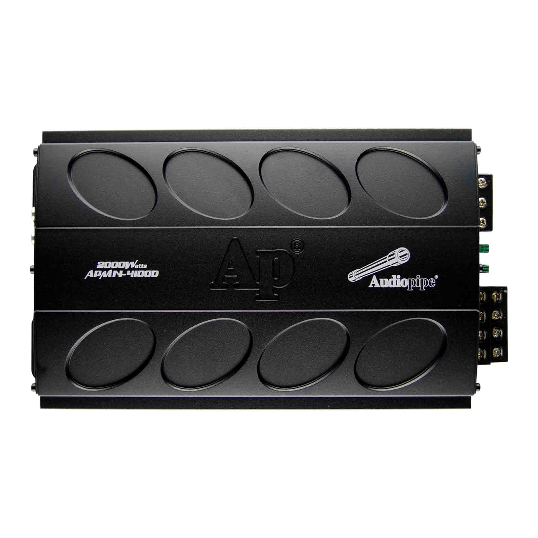 Audiopipe Mini Design 4 Channel Mosfet Amplifier 2000W Max Class D ...