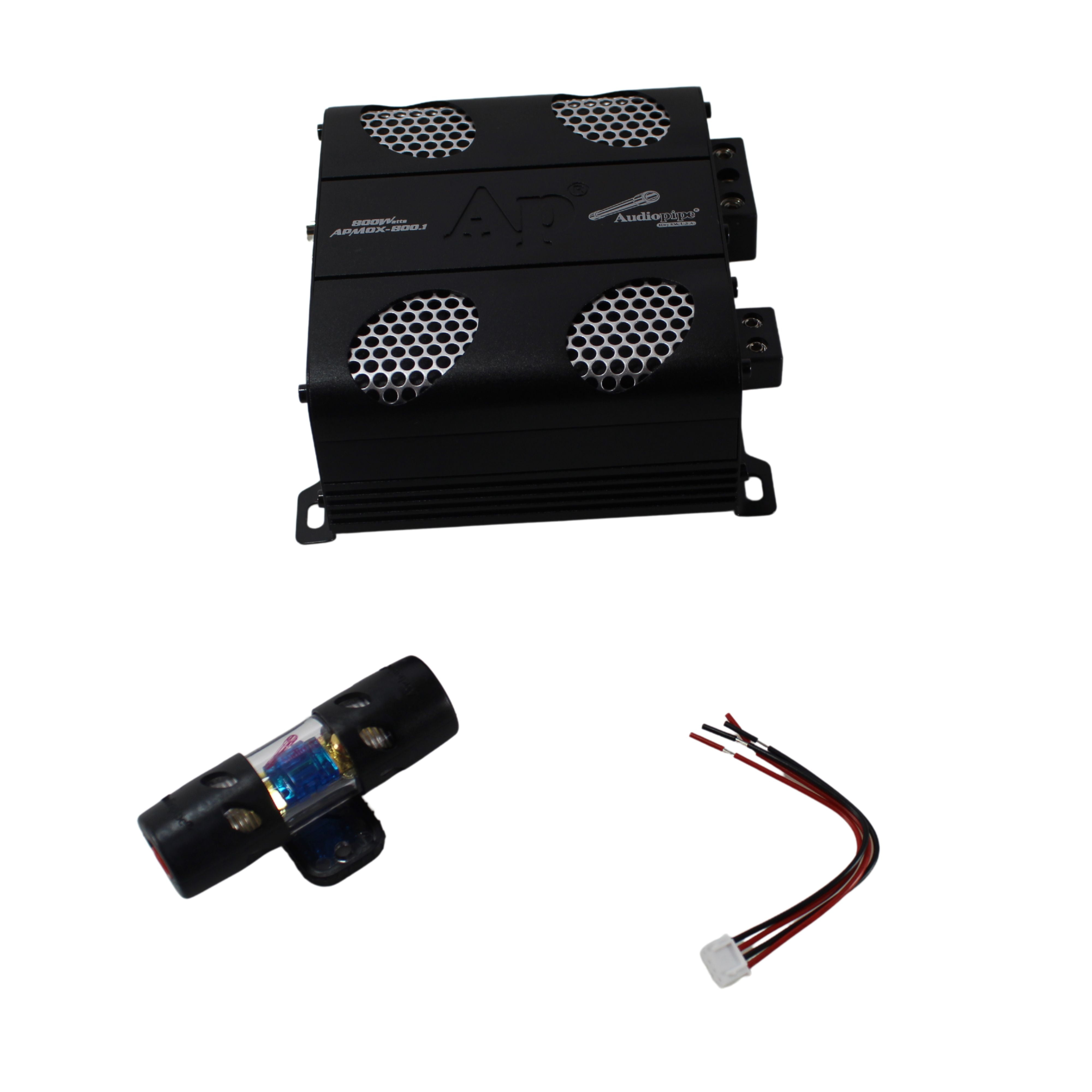 Audiopipe APMOX1500 Monoblock Motorcycle Amplifier 800w Rms - Walmart.com