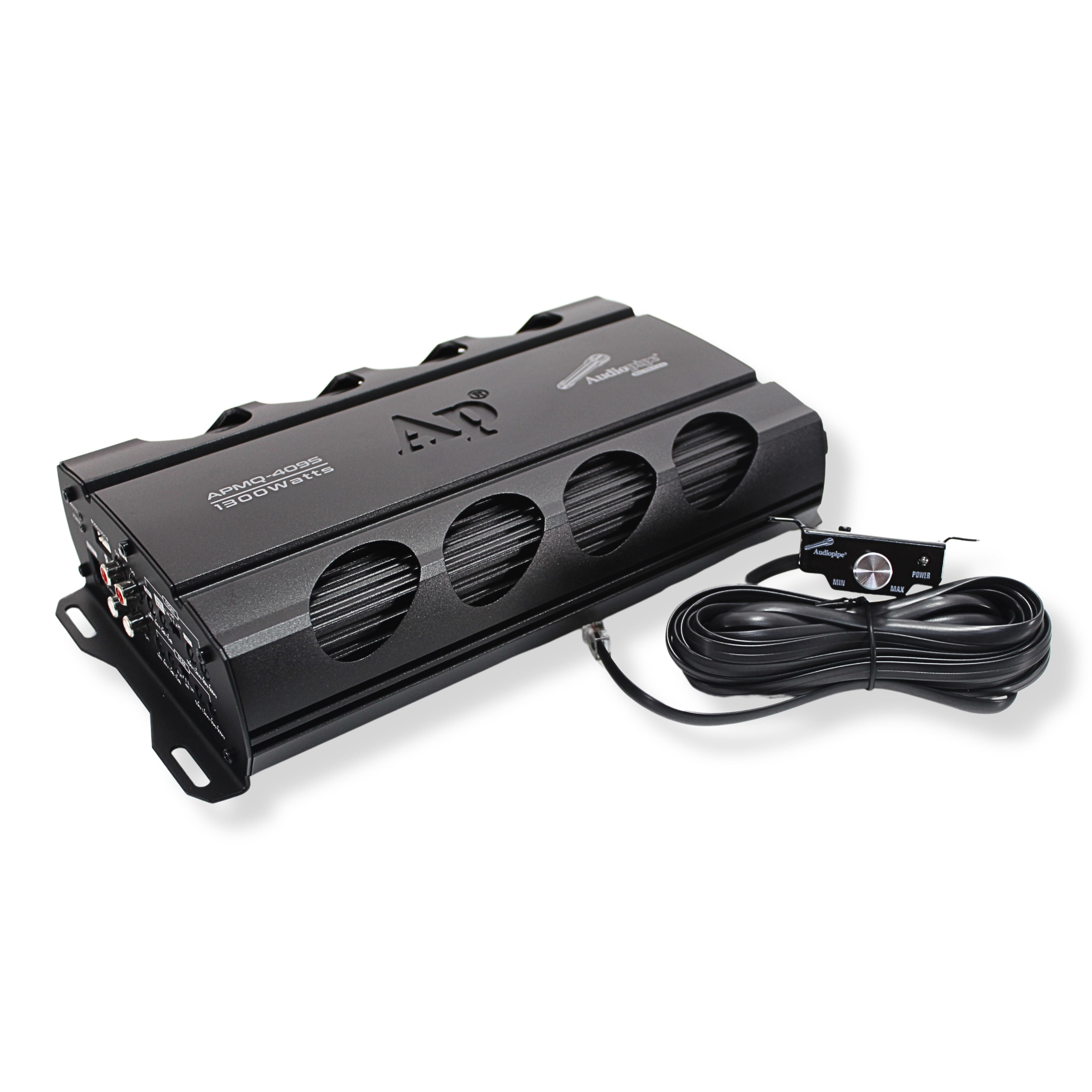 Audiopipe APMQ-4095 4-Channel 1300W Peak Class-AB Mini Design Car ...