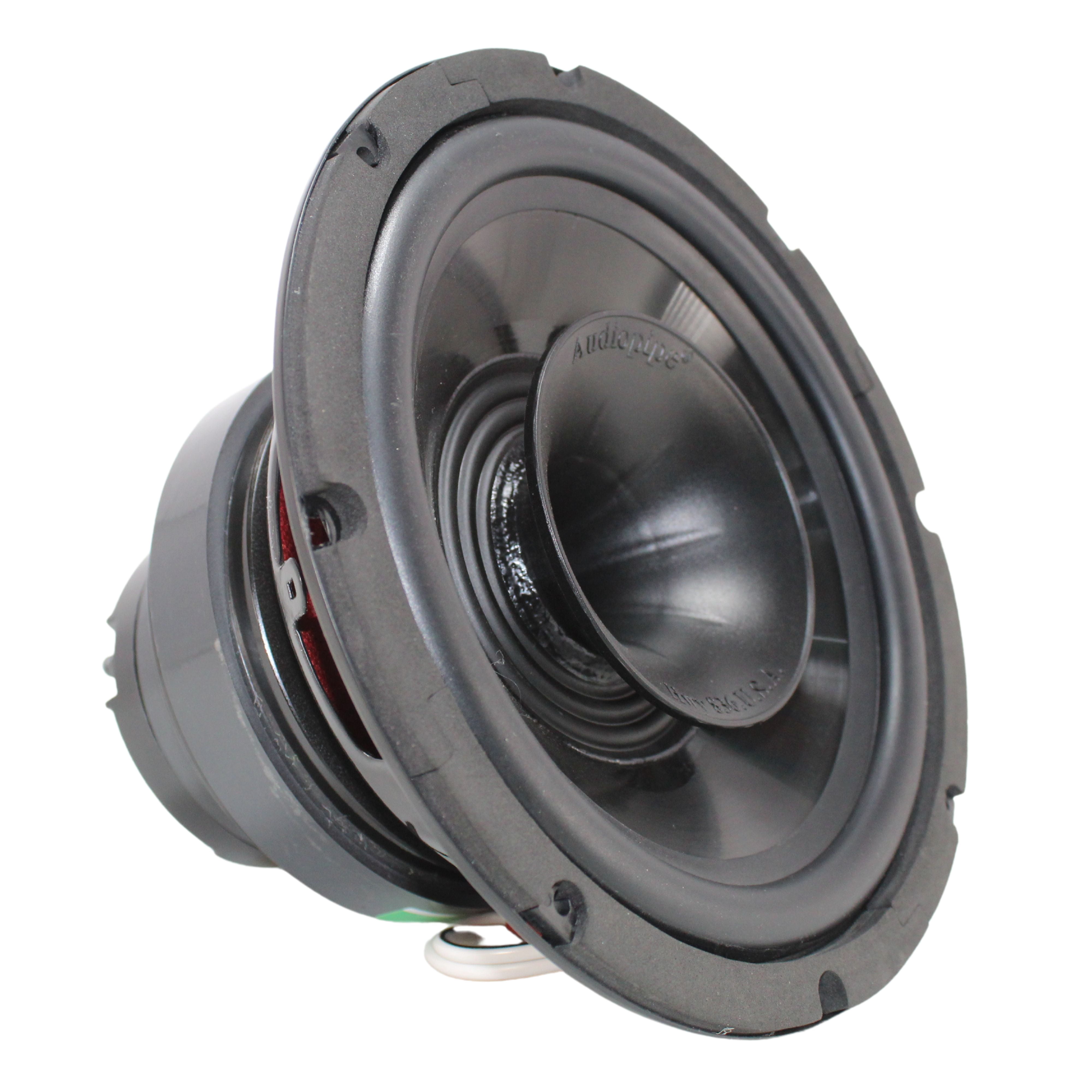 Audiopipe APMS-T836H 8 Inch Speaker with with 3 Inch Compression Horn ...