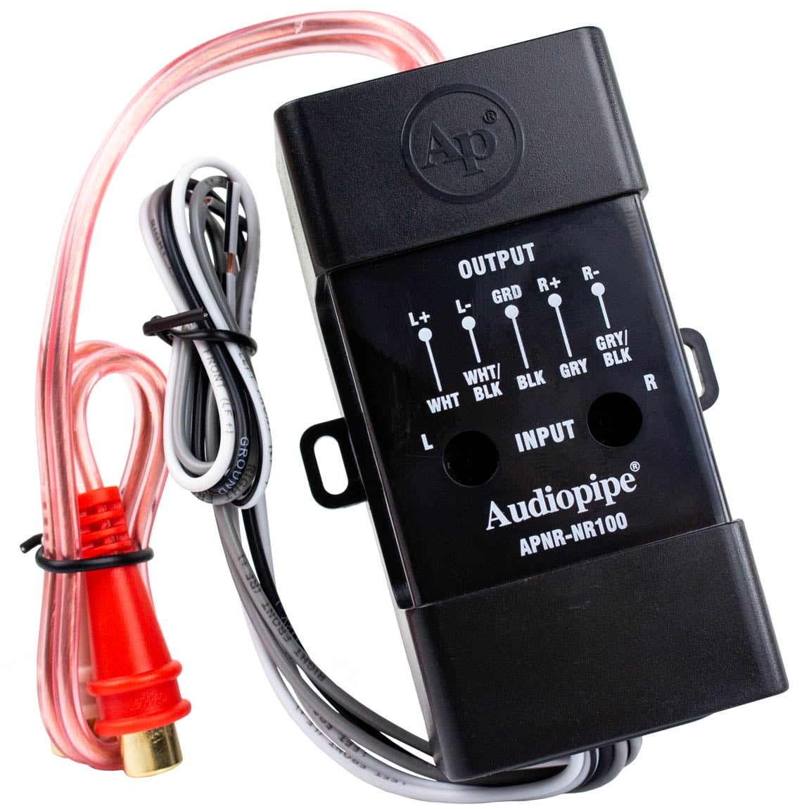 Audiopipe APNR-NR100 Hi/Low Impedance RCA Line Output Converter, 1lb ...