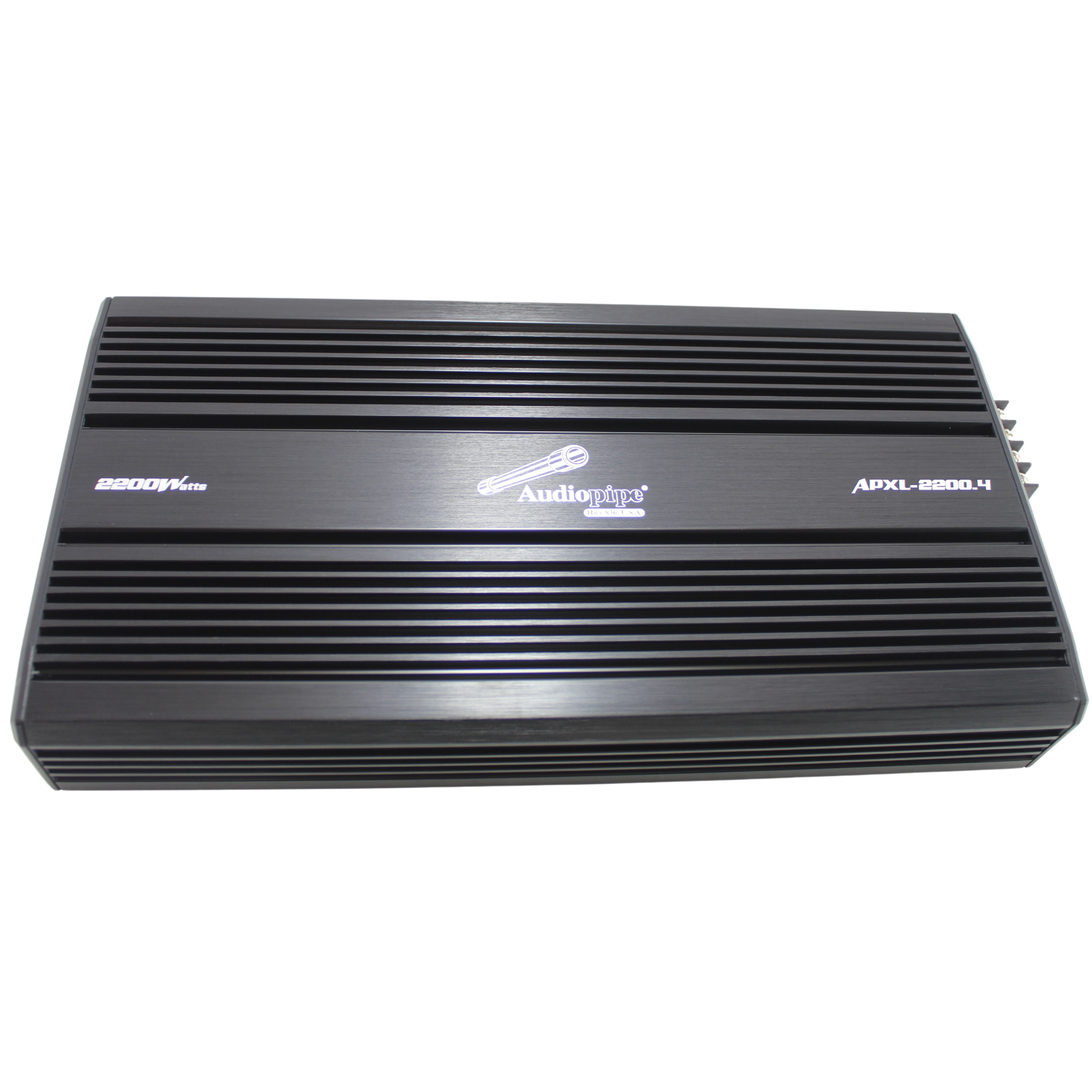 Audiopipe New APXL Series 4-Channel 2200W Full Range Class-AB Amplifier ...