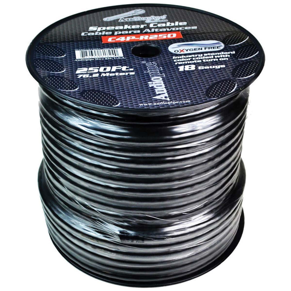 Audiopipe 9 Conductor 18 Gauge 250 Feet Speed Cable - Walmart Business ...