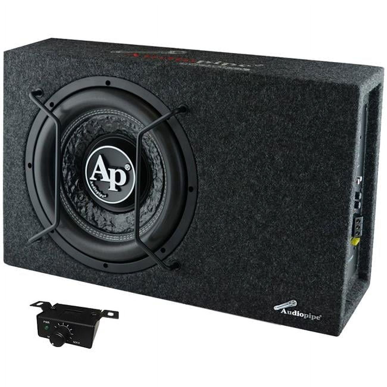 Audiopipe APSBXF12AMP Single 12" Sealed Bass Enclosure 600w Max ...