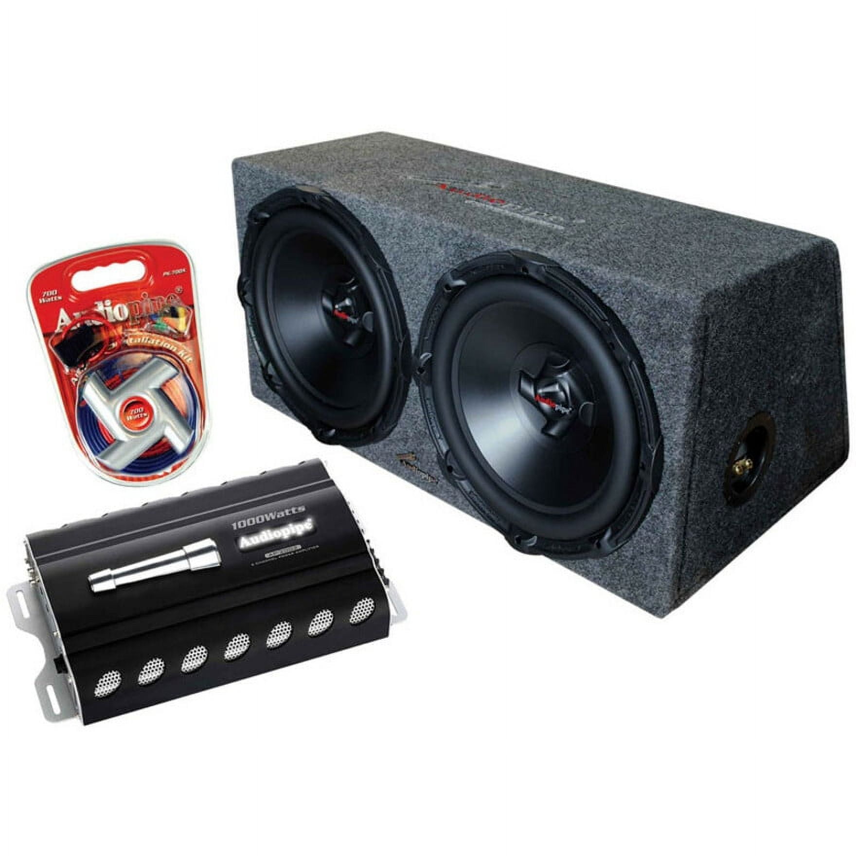 Audiopipe Super Bass Combo Package - Walmart.com