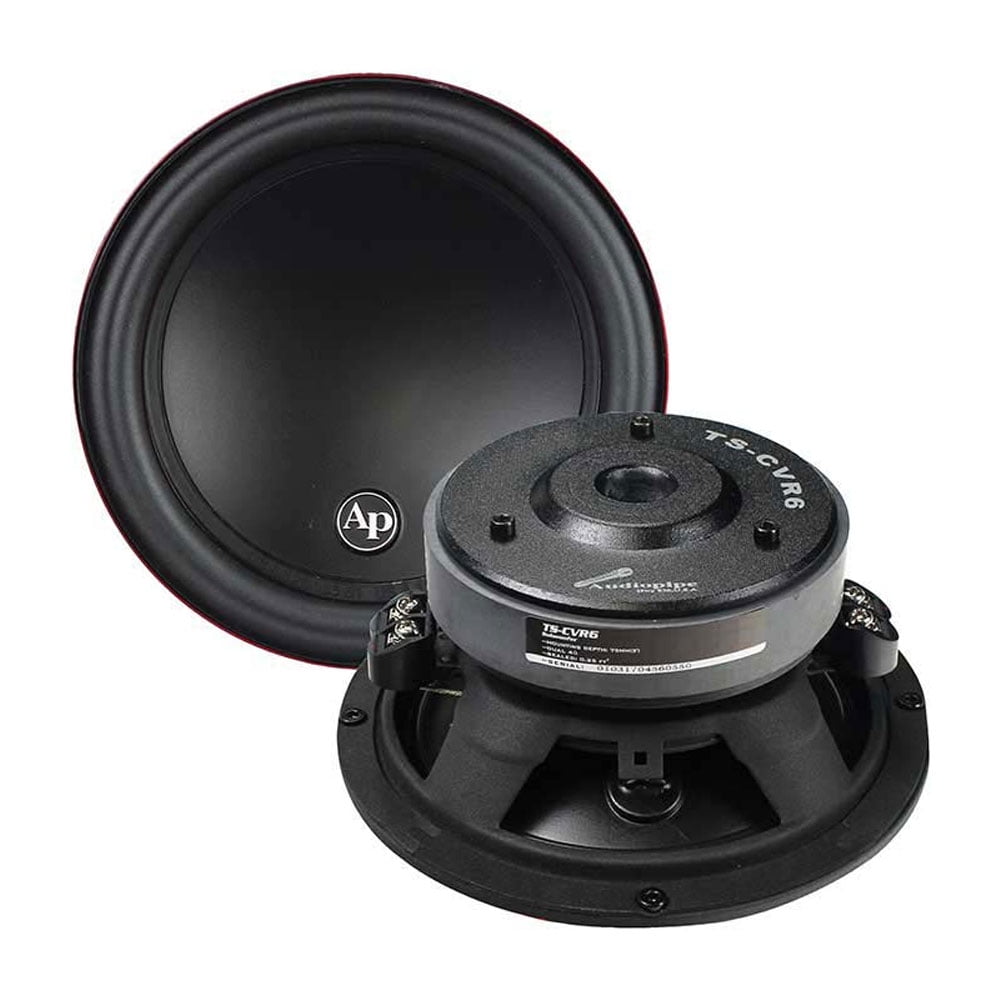 Audiopipe TS-CVR6 Subwoofer 6-inch Woofer 150 Watt Max 4 Ohm DVC 1.5” 4 ...