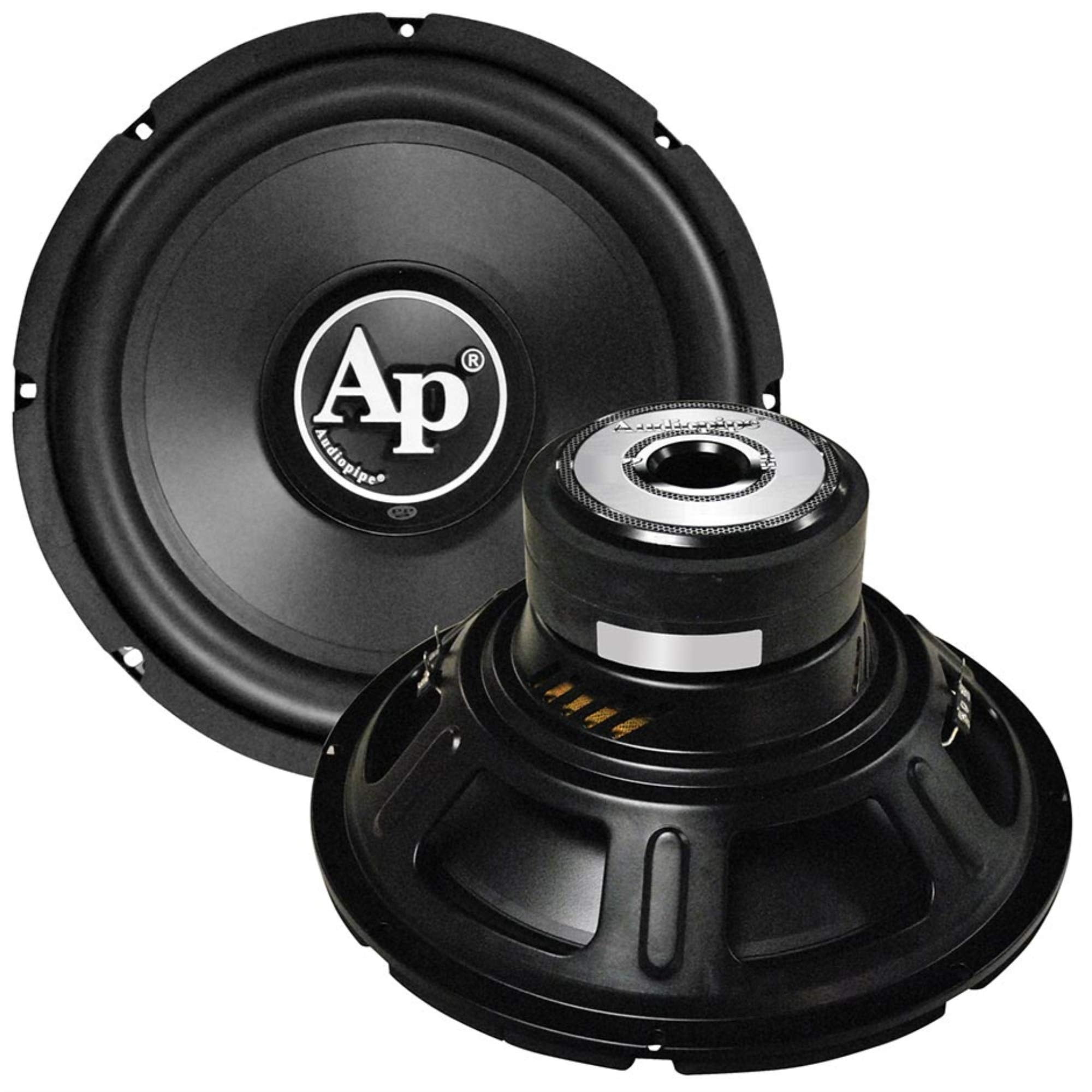 Audiopipe TS-PP2-10-D4 Subwoofer 10-inch Woofer 4 Ohm DVC 250 Watts RMS ...